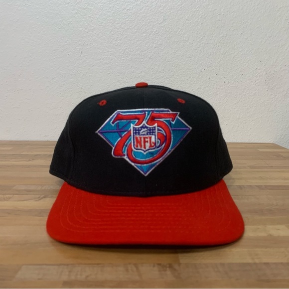 New Era | Accessories | Vintage 994 Nfl Football 75th Anniversary Snap ...